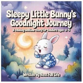 Sleepy Little Bunny's Goodnight Journey: A Calming Bedtime Story for ...
