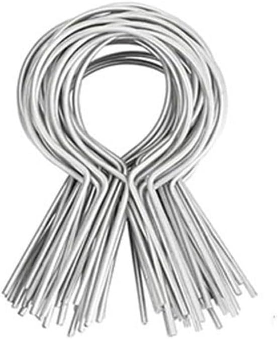 Quick Installation with 100 Metal T Pillar Wire Clamps Fastening ...