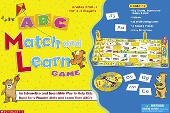ABC Match and Learn Game: An Interactive & Irresistible Way to Help ...