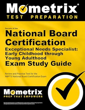 Buy Secrets of the National Board Certification Exceptional Needs ...