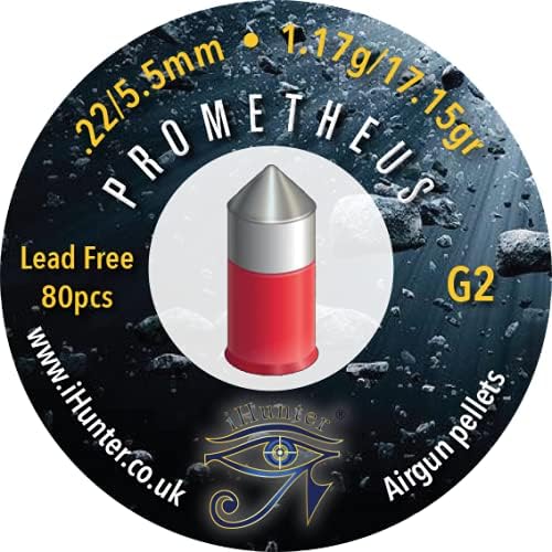 Prometheus G2 .22/5.50 Lead Free Airgun Pellets (NEW 125pcs) L119 ...
