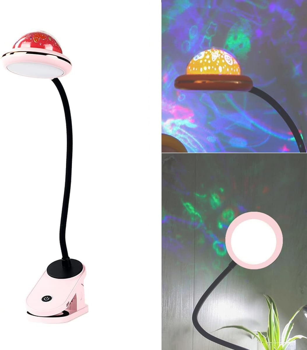 LED Folding Book Light for Reading in Bed, 2W Dimmable Reading Lamps ...