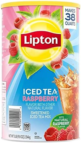 Amazon.com : Lipton Iced Tea Mix, Raspberry 23.6 oz (670g) : Grocery ...