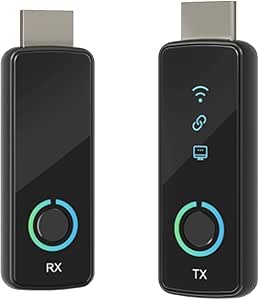 Amazon.com: 2025 Upgraded Wireless HDMI Transmitter and Receiver 165FT ...
