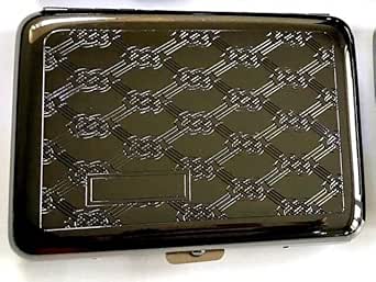 King Size Cigarette Case Metal Holds 16 Cigarettes 3 Finishes (GUN ...