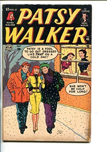 Amazon.com: PATSY WALKER #46-1953-HEDY WOLF-AL JAFFEE COVER-PAPER DOLLS ...