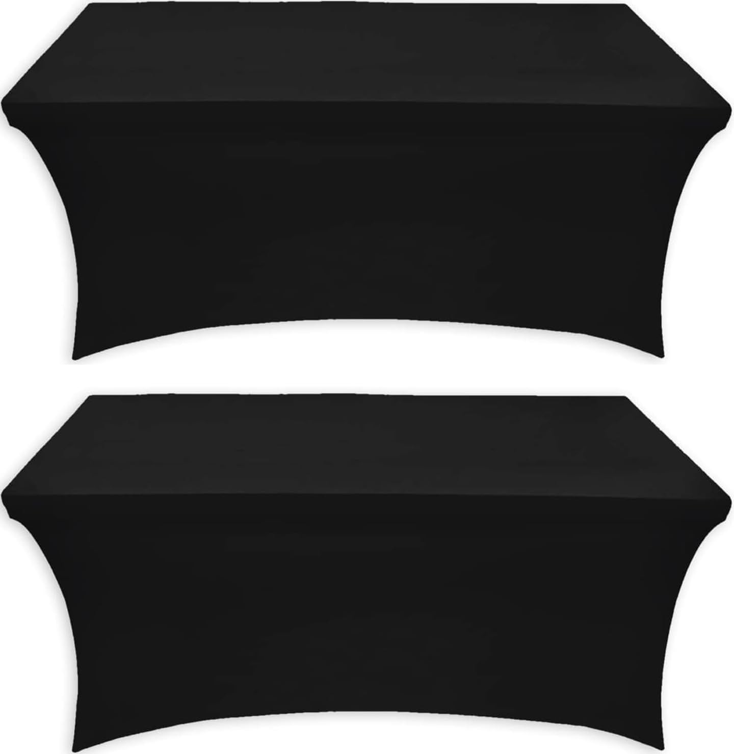 2 Pack Spandex Table Cover Fitted Table Cover for DJ Table Covers ...
