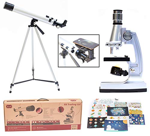 Children Microscope Set with Light & Projector - Educational Toys Planet