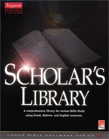 Scholar's Library Series X: Systems, Logos Research: 9781577990772 ...