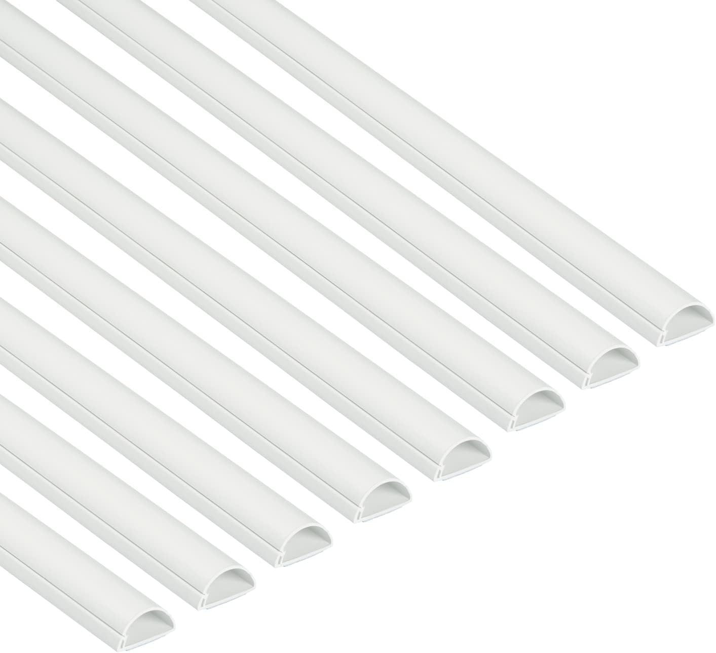 D-Line 10x8mm Cable Trunking, Cable Cover, Paintable, Self-Adhesive ...