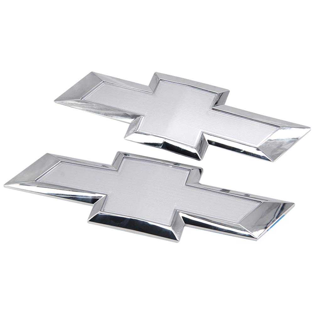 Buy Cardiytools Silver Front & Tailgate Bowtie Emblem for 2016-2019 ...