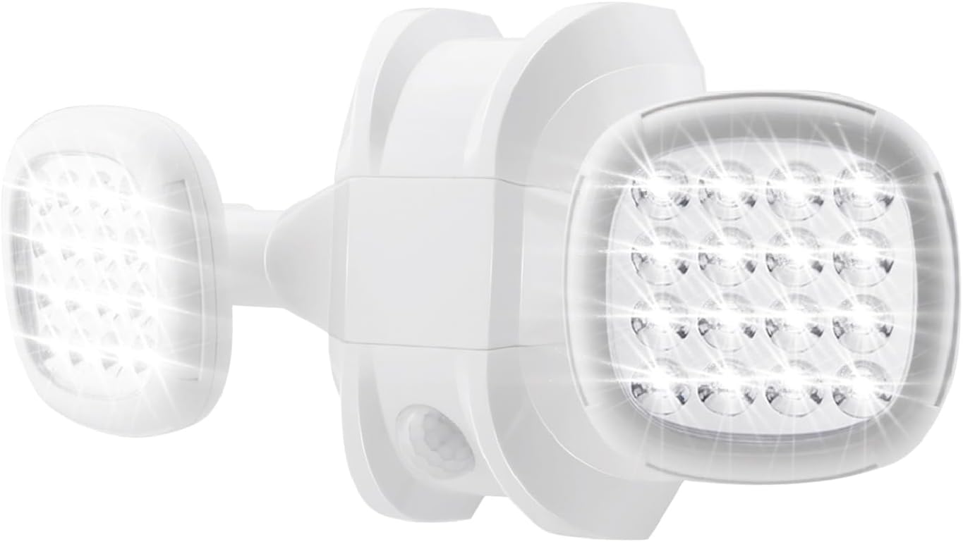 BIGLIGHT Motion Sensor Light Outdoor Battery Operated, IP65 Waterproof ...