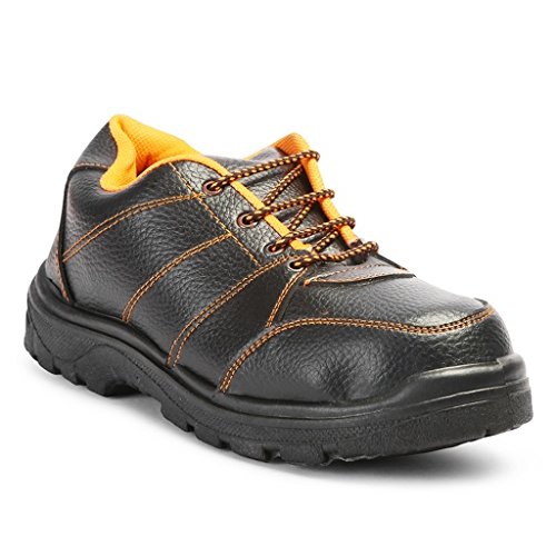 Neosafe Sports A5002 PVC Safety Shoes, Size 9, Black : Amazon.in ...