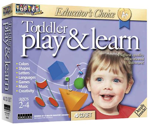Toddler Play And Learn (4 CD-ROM) : Amazon.in: Software