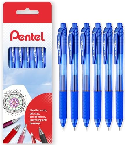 Pentel EnerGel X Retractable Liquid Gel Rollerball Pen, Everyday Writing, Office Supplies ...