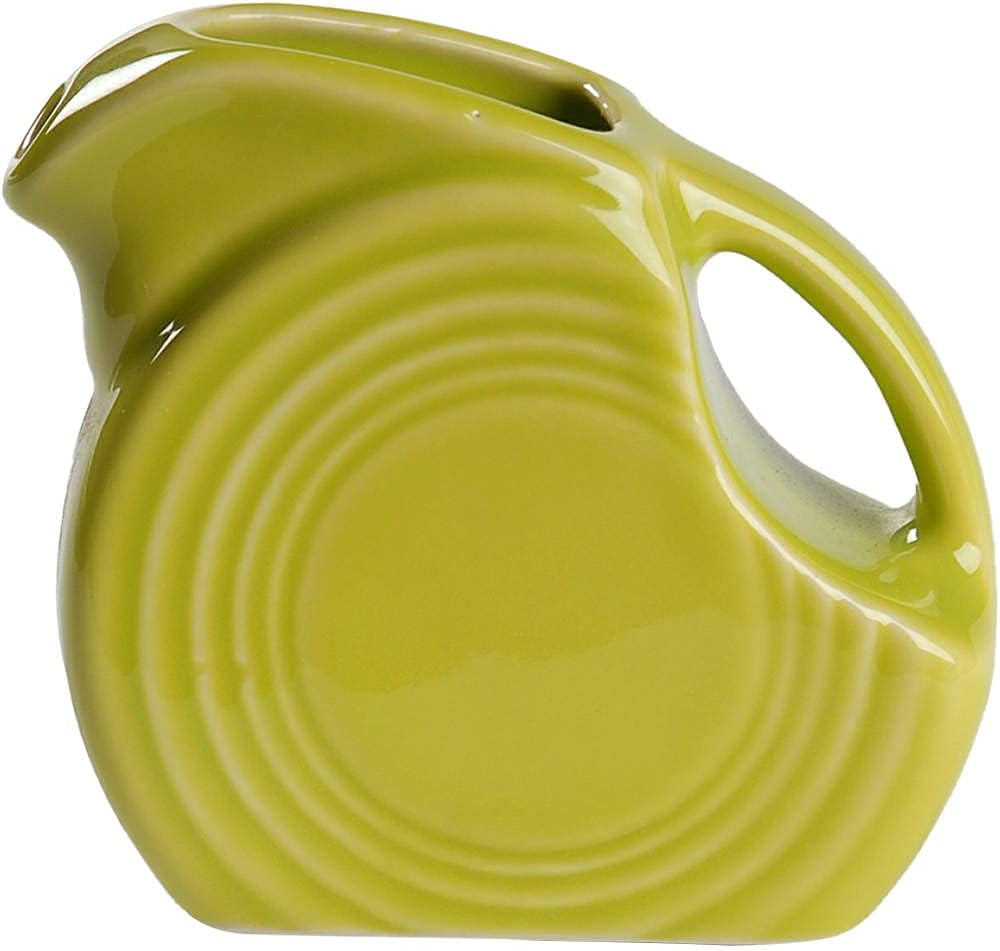 Amazon.com: Fiesta 5-Ounce Mini Disk Pitcher, Lemongrass : Home & Kitchen