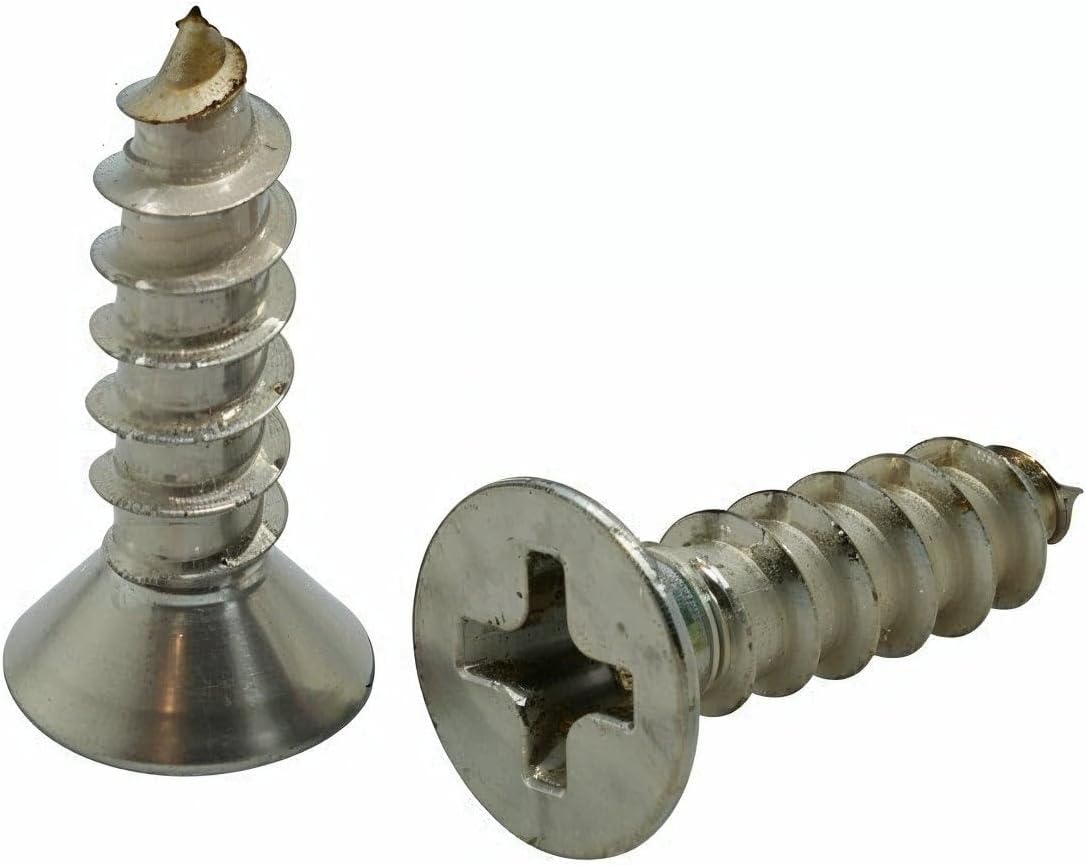 Amazon.com: The Hillman Group 40024 - 6 x 1-1/4-Inch Flat Head Phillips ...