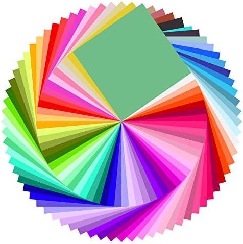 Opret Origami Paper, 100 Sheets 20x20cm / 8 inch Large Origami Paper 50 ...