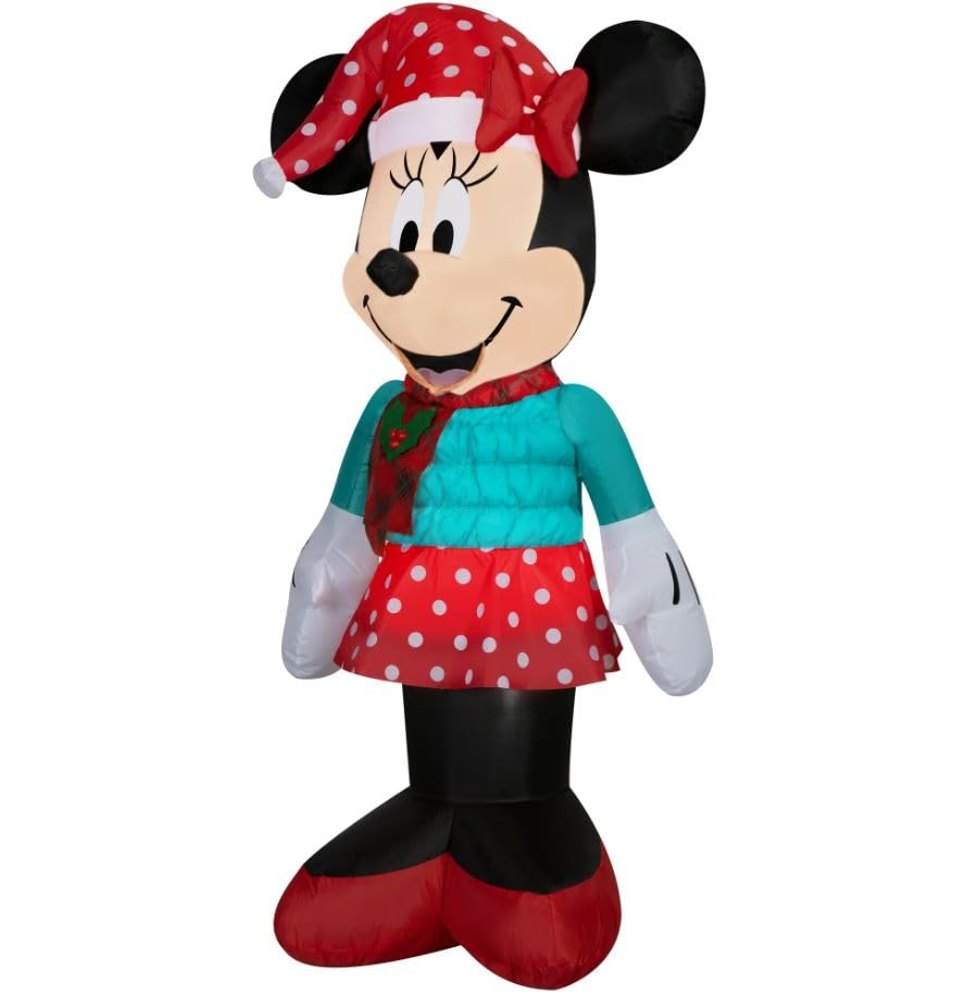 Snapklik.com : Minnie Puffer Jacket Airblown Christmas Inflatable ...