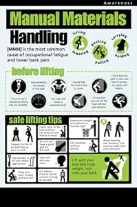 Manual Materials Handling PVC Sticker : Amazon.in: Office Products