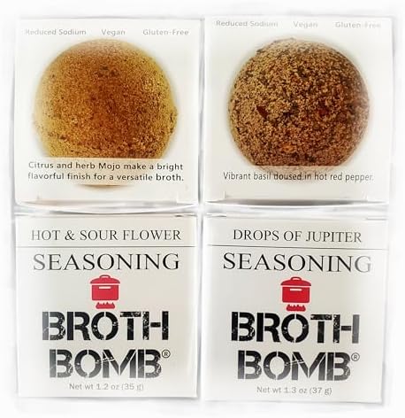 Amazon.com : Broth Bomb - Seasoning Blends (Hot Pack of 4) : Grocery ...