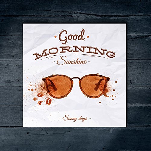 nish! Coffee Wall Art Prints #013 (MDF Wood, 24"x24", 1 pc) : Amazon.in ...