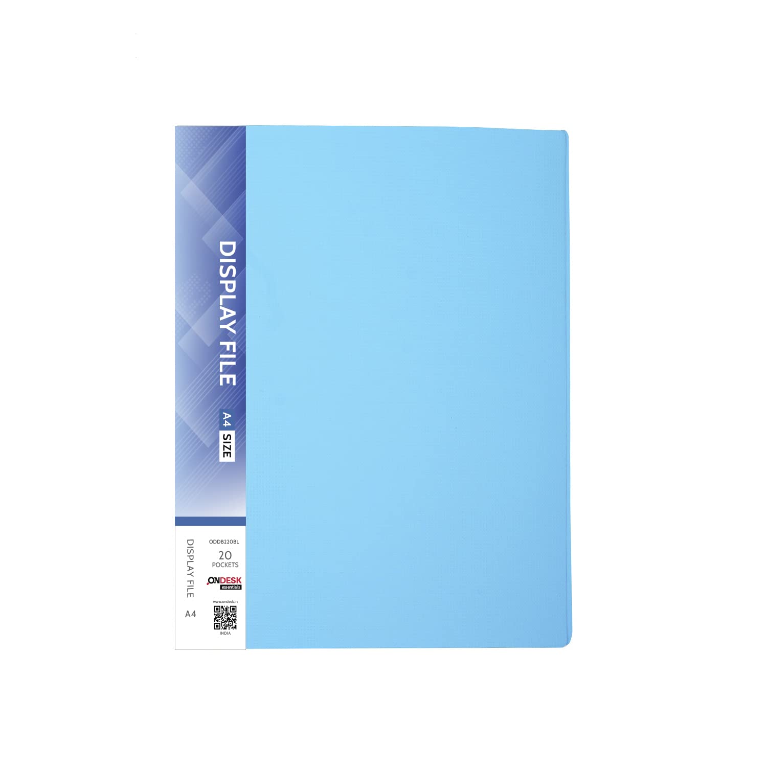 Ondesk Essentials Display Book File | Durable Plastic Document File ...