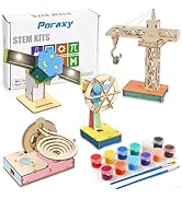 Amazon.com: 5 Set STEM Kits, Wooden Building Kits, STEM Projects for ...