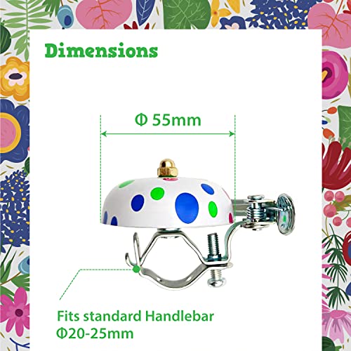 ONIPAX Bike Bell Classic Loud Crisp Bicycle Bells for Cruiser Bike ...