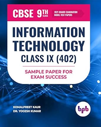 Buy Sample Papers for Exam Success Information Technology for Class 9 ...