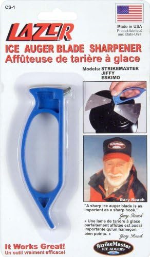 Amazon.com : Lazer Deluxe Ice Auger Sharpener : Ice Fishing Gear ...
