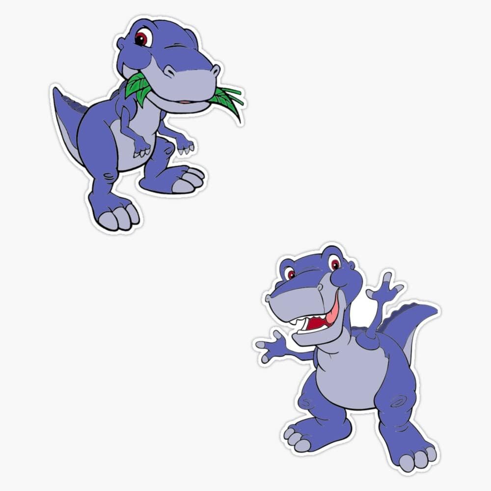 Amazon.com: Chomper The Land Before Time Sticker Decal Size 5" : Toys ...