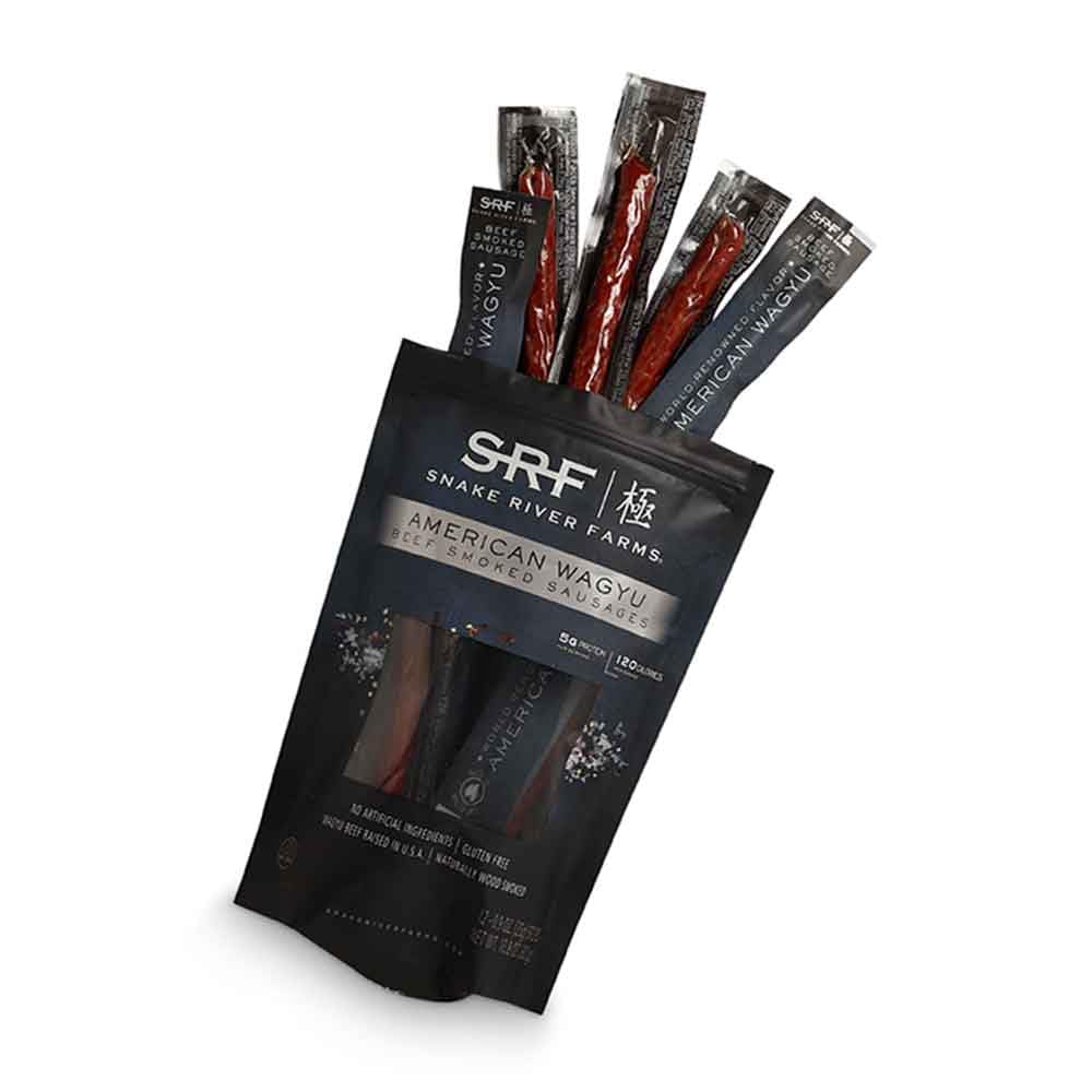 Amazon.com: Snake River Farms Wagyu Smoked Beef Stick : Grocery ...