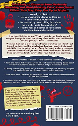 Snapklik.com : The Ultimate Serial Killer Trivia Book: Scary Stories