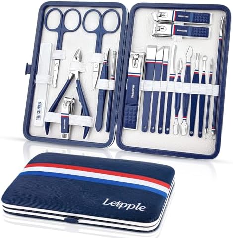 Amazon.com : Manicure Set Nail Clippers Pedicure Kit 20 Pieces ...