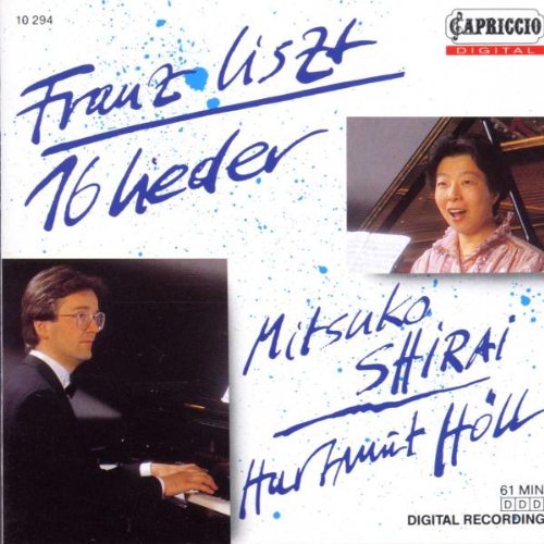 Franz Liszt, Mitsuko Shirai, Hartmut Holl - Liszt: 16 Lieder - Amazon ...