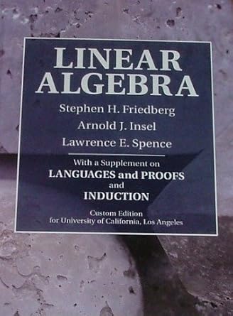 LINEAR ALGEBRA with a supplement on Languages and Proofs and Induction ...