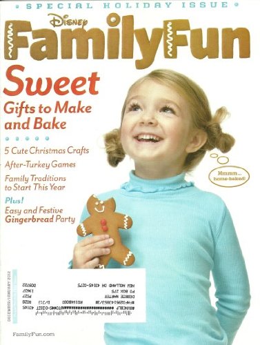 Disney Family Fun Magazine December/January 2012 Sweet Gifts to Make ...