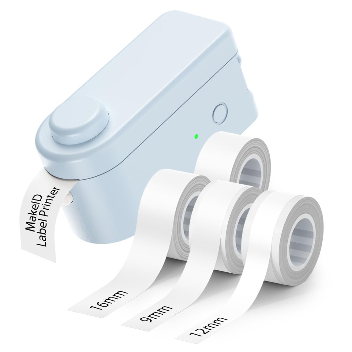 Amazon.com : Makeid Label Maker Machine with 4 Continuous Tapes ...