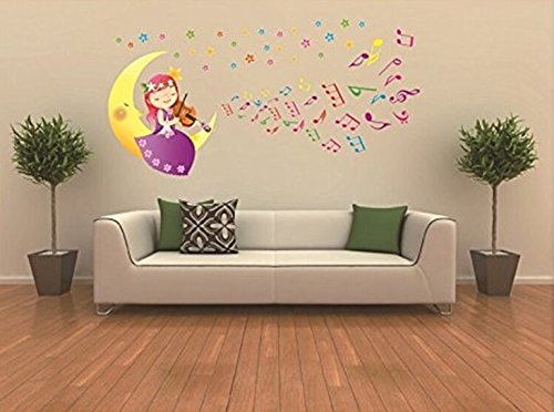Buy Ascent Decals Vinyl Flowers Wall Sticker, 2.99 x 2.99 x 23.62 ...
