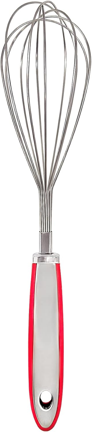 Amazon.com: Stainless Steel Whisk, 12 Inch Whisks for Cooking, Whisking ...