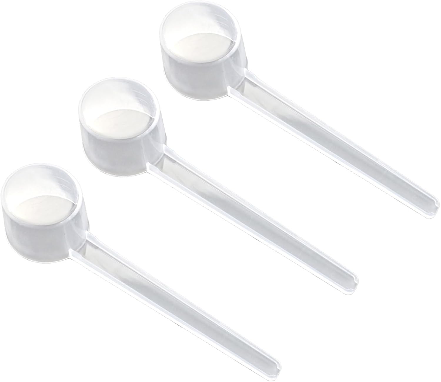 3Pcs Plastic Measuring Spoons - 5g Dosing Spoon Washing Powder Scoop ...