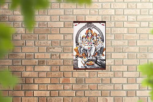 Buy Yellow Alley Hindu Religious Poster for Decoration|Lord Shiv ...