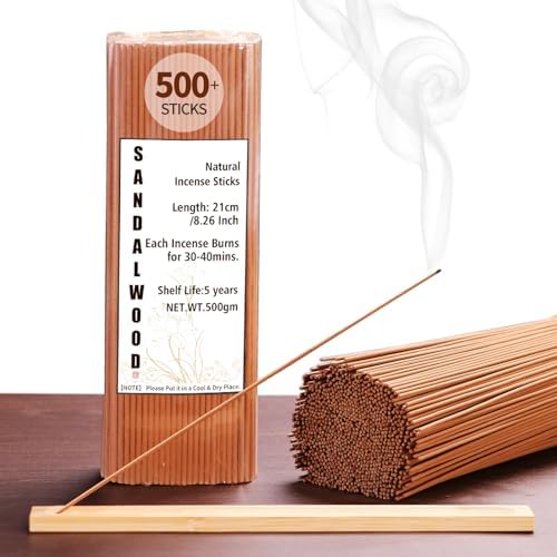 Amazon.com: Thick Incense Sticks Long Burning Time 120mins, Set of 4 ...