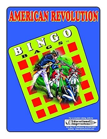 American Revolution, The- Bingo Gr 4-9: Rebecca Stark: 9781566443265 ...
