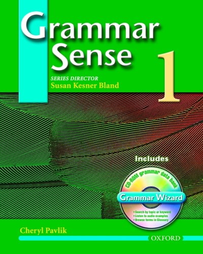 Amazon.com: Grammar Sense 1 Student Book with Wizard CD-ROM ...