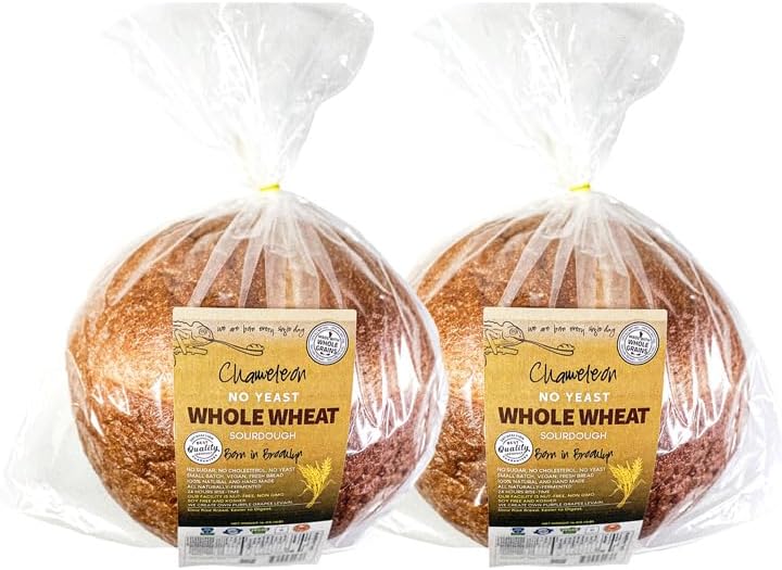 Amazon.com: Chameleon NO YEAST SOURDOUGH BREAD Whole Wheat Pack of 2 ...