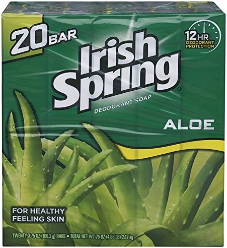 Amazon.com : Irish Spring Moisture Blast Deodorant Bar Soap for Men ...