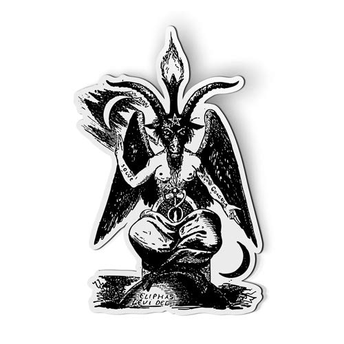 Amazon.com: Baphomet Lucifer - Magnet - Car Fridge Locker - 6" : Home ...