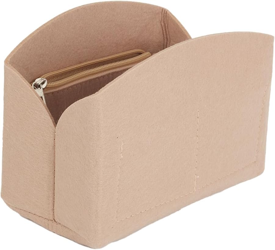 Amazon.com: AMIJOUX Beige Purse Organizer Insert, Shell-Shaped Divider ...
